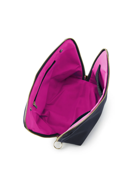 Signature Makeup Bag Navy/Pink – OMO Jewels & Gifts
