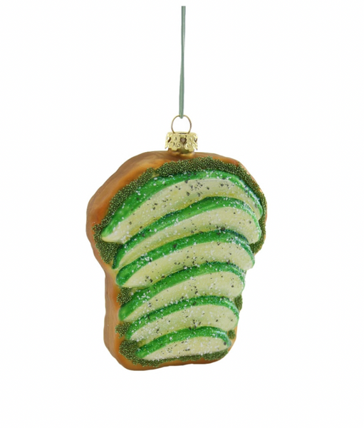 Avocado Toast Ornament – OMO Jewels & Gifts